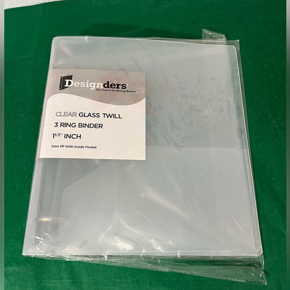 JAM Paper Designders | Office | Jam Paper Designders Clear Glass Twill ...